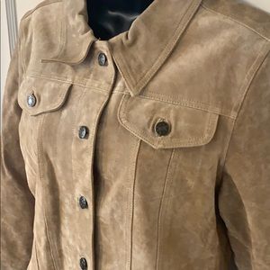 Fabio | Jackets & Coats | Fabio Tan Genuine Soft Leather Jacket | Poshmark